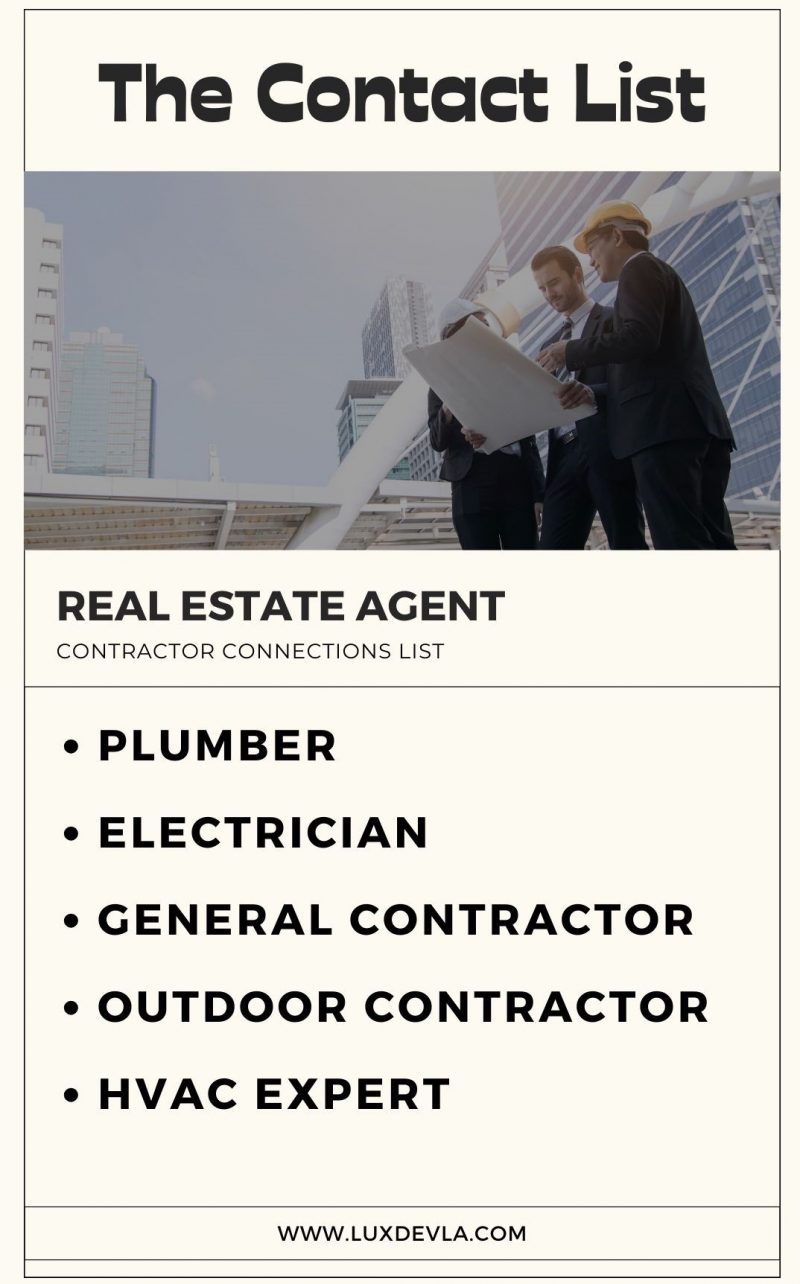The 5 Contractors Every Real Estate Agent Needs to Know