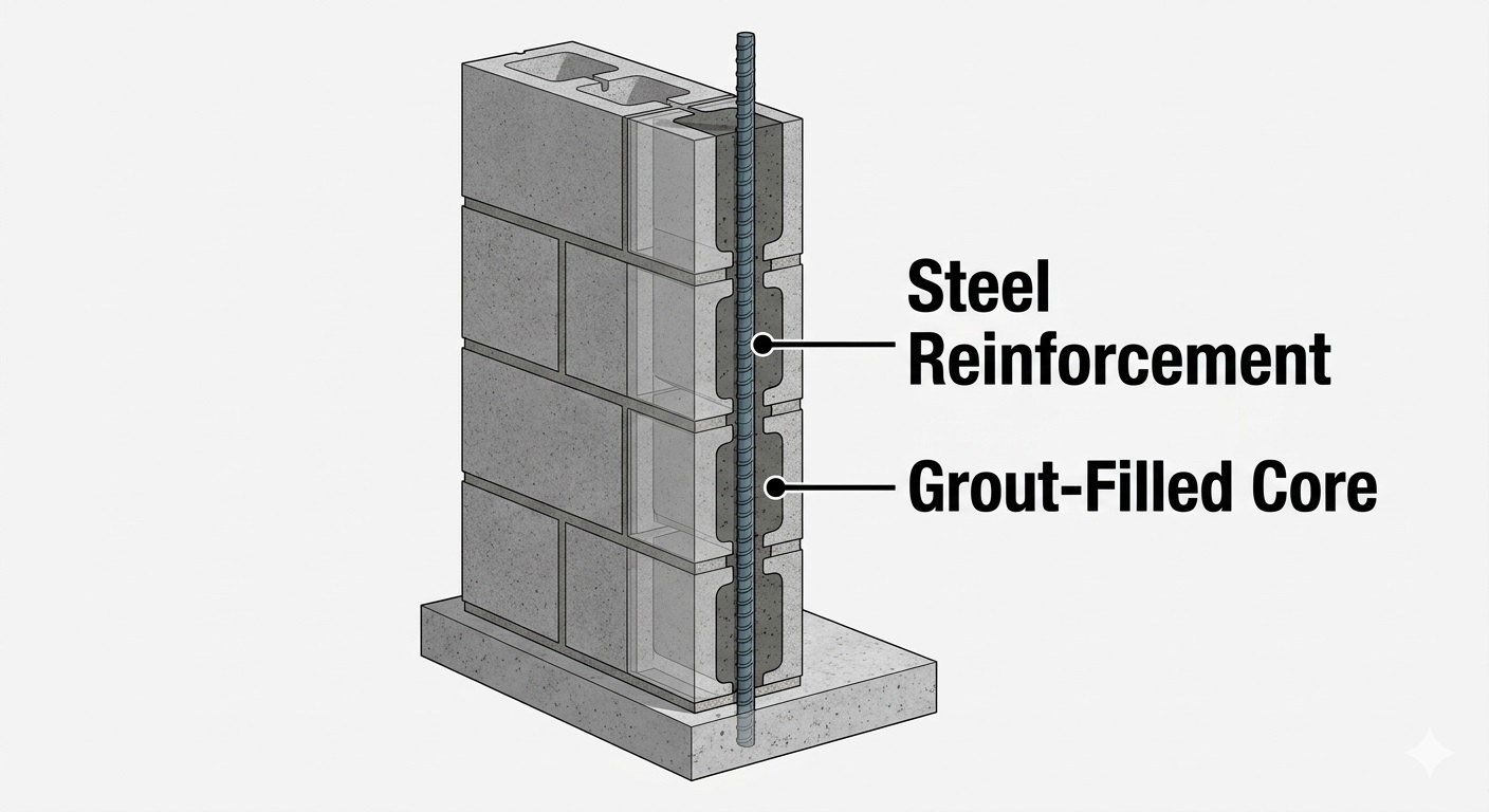 Types of Masonry Walls - Systems, Materials, Thickness & Design Guide